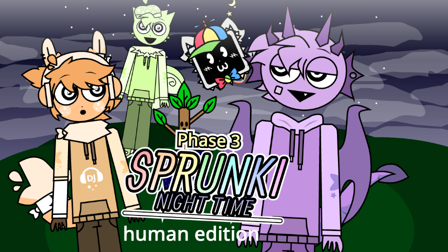 Sprunki Human Edition by @MixTapeFan2016 /Scratch project hosted on Cocrea.